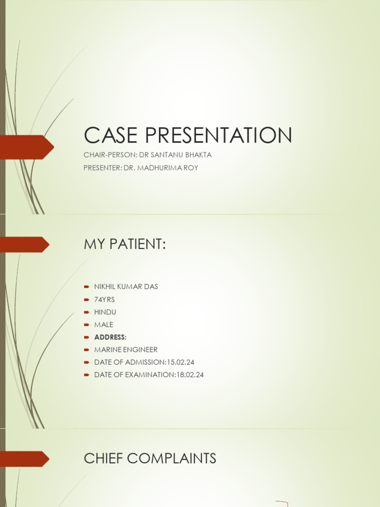 Case Presentation 1 KPC | Download Free PDF | Anatomical Terms Of ...