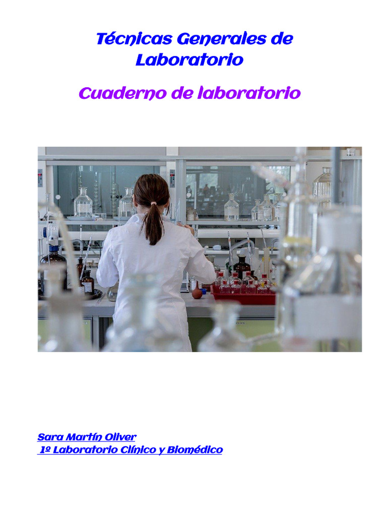 Cuaderno de Laboratorio | PDF