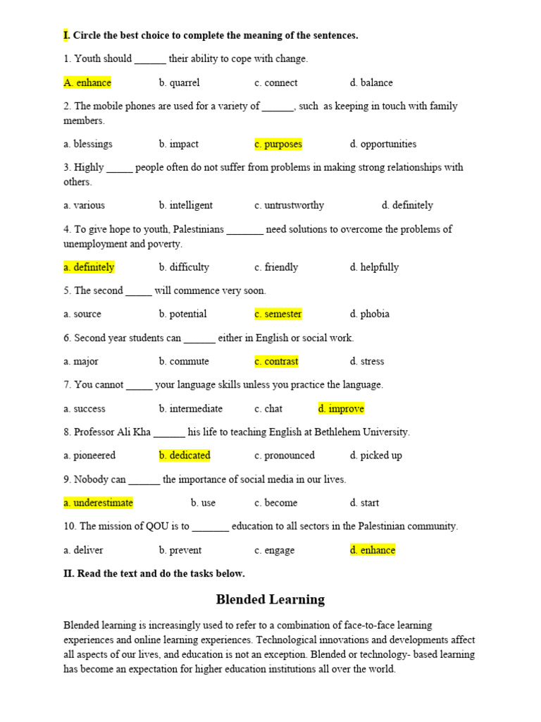 Extra - Reading. 2 | PDF