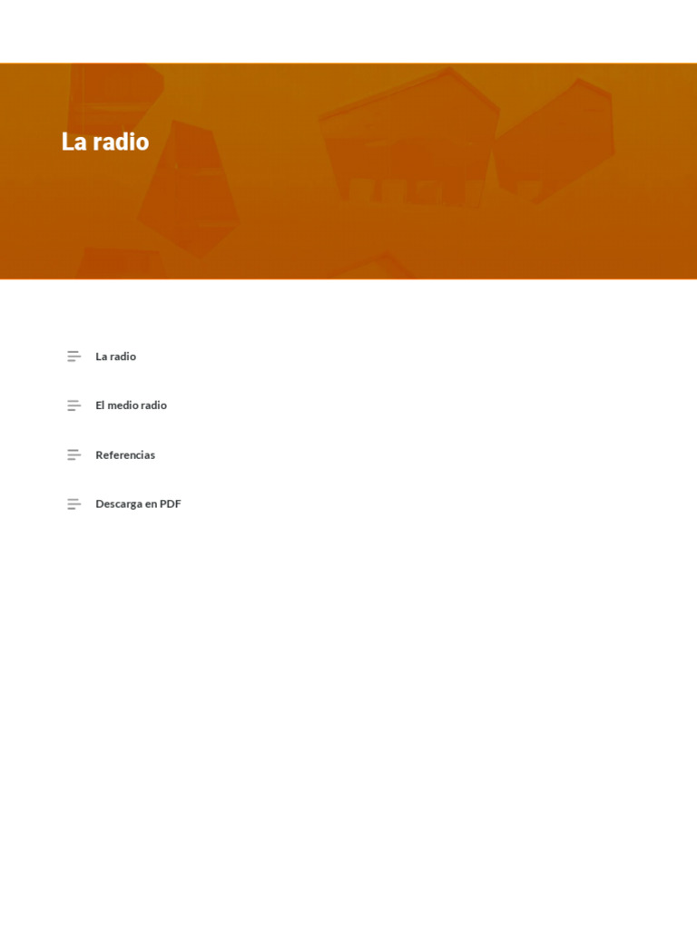 La Radio | PDF