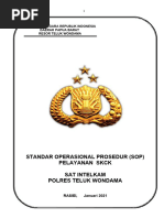 Sop SPKT Polres | PDF | Politik | Ilmu Sosial