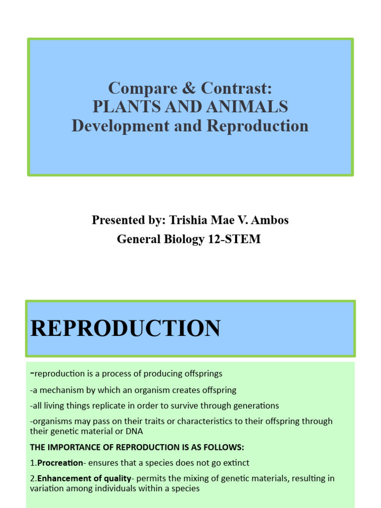 General Biology Ppt-Trishia Mae v. Ambos | PDF