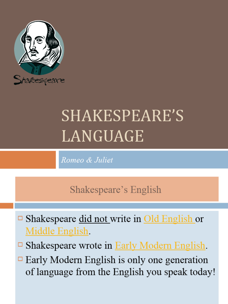 Shakespeares Language | PDF | Metre (Poetry) | Poetry