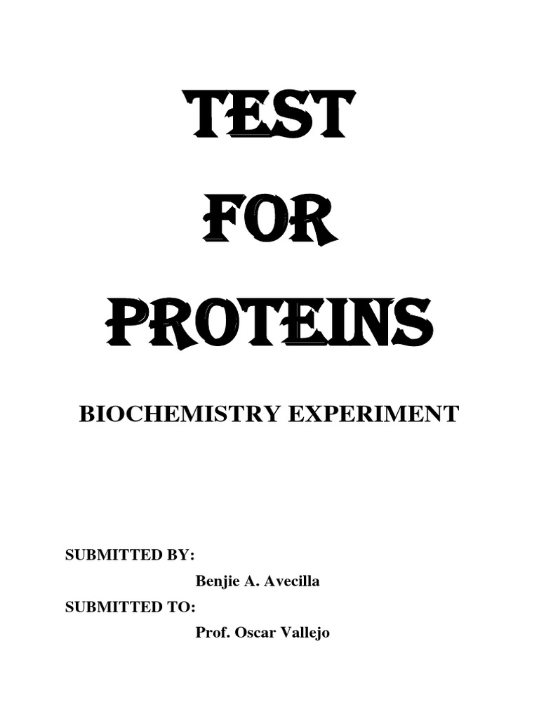 5 Experiments in Biochemistry | PDF | Biotechnology | Chemistry