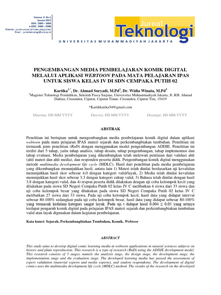 Jurnal Kartika | PDF