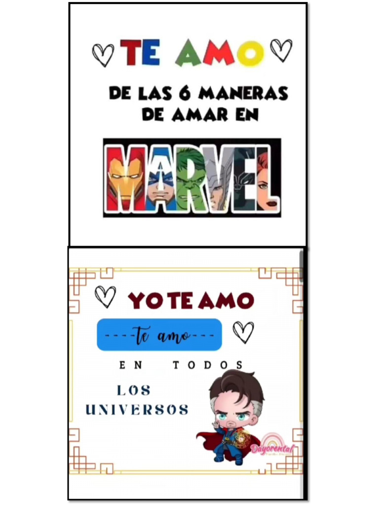 Doc2 6 Formas De Amar En Marvel Pdf