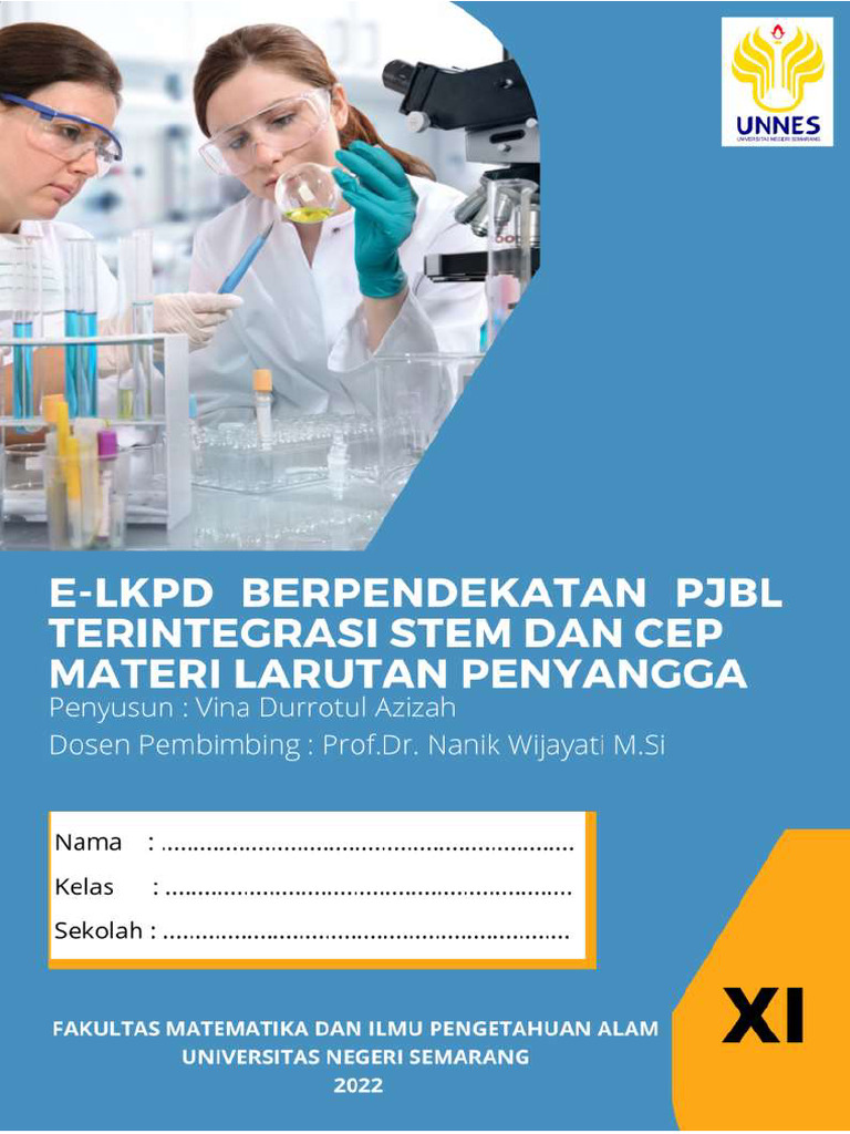 LKPD Materi Larutan Penyangga - Vina Durrotul Azizah | PDF