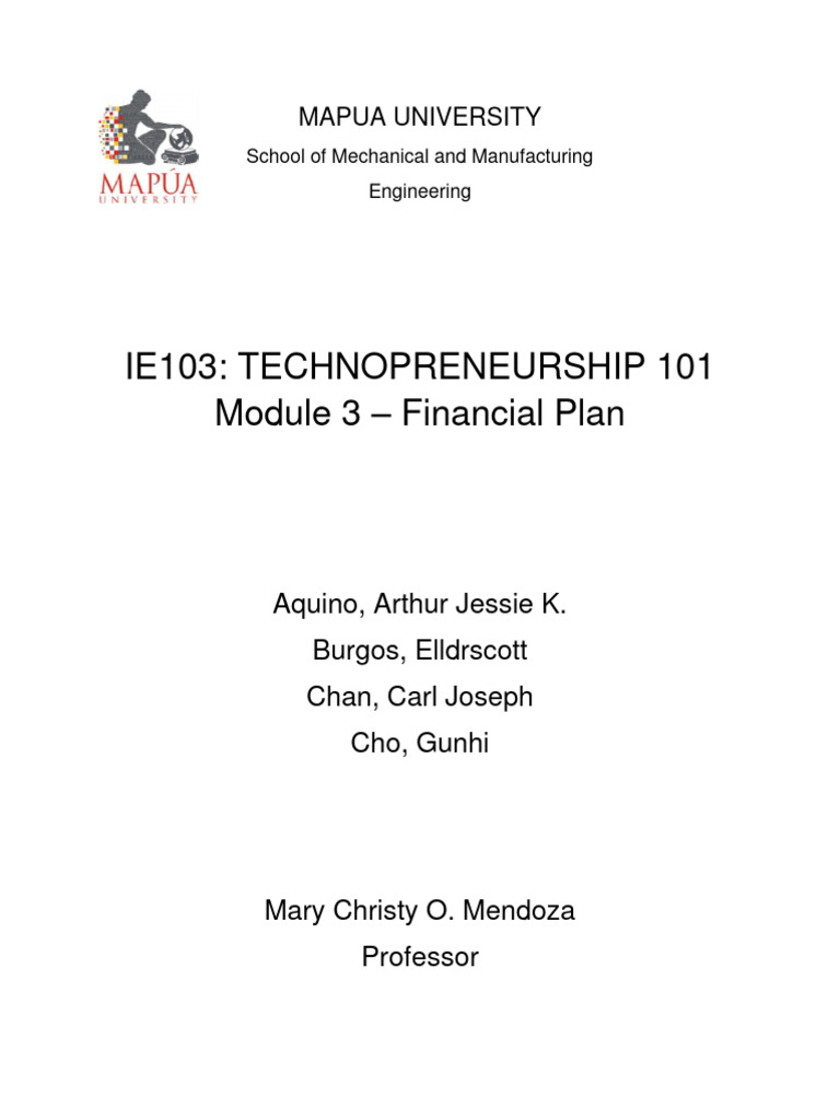 Light Anti-Theft Wallet Lock Financial Plan Draft | PDF | Loans | Expense