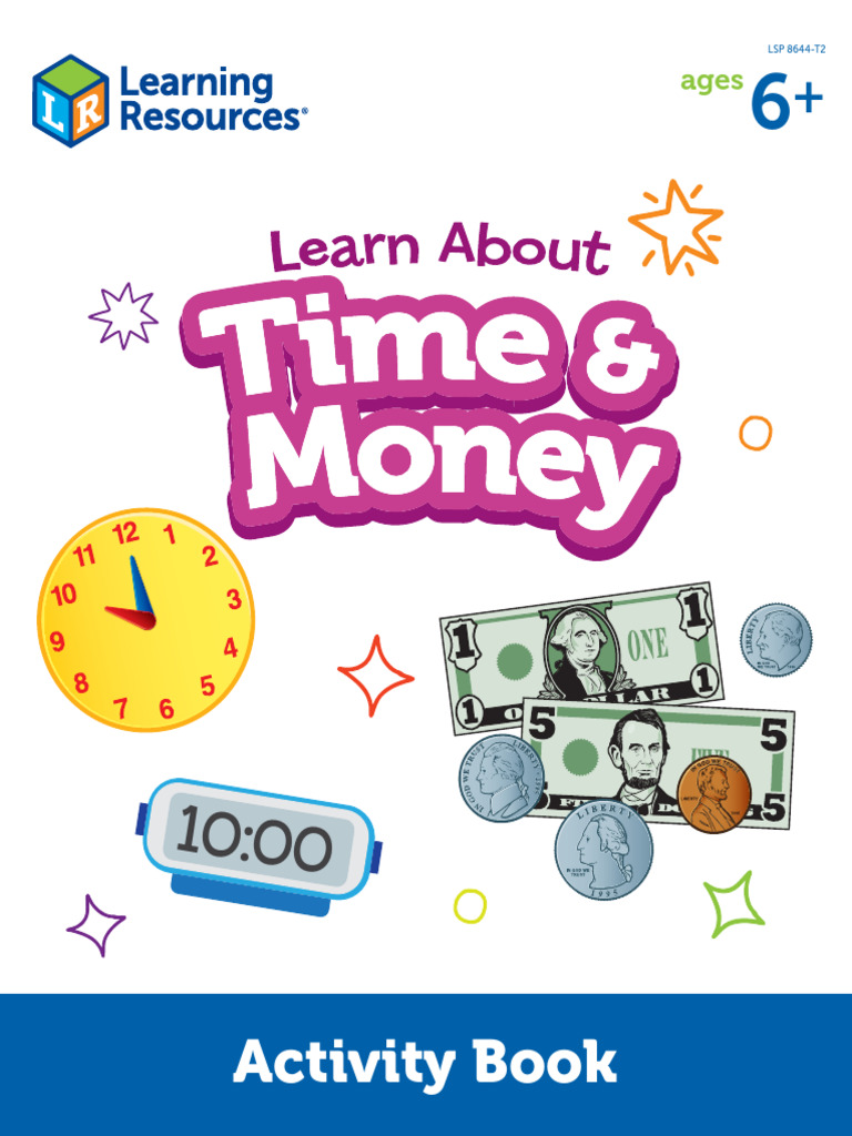 Learn About Time and Money Activity Book | PDF