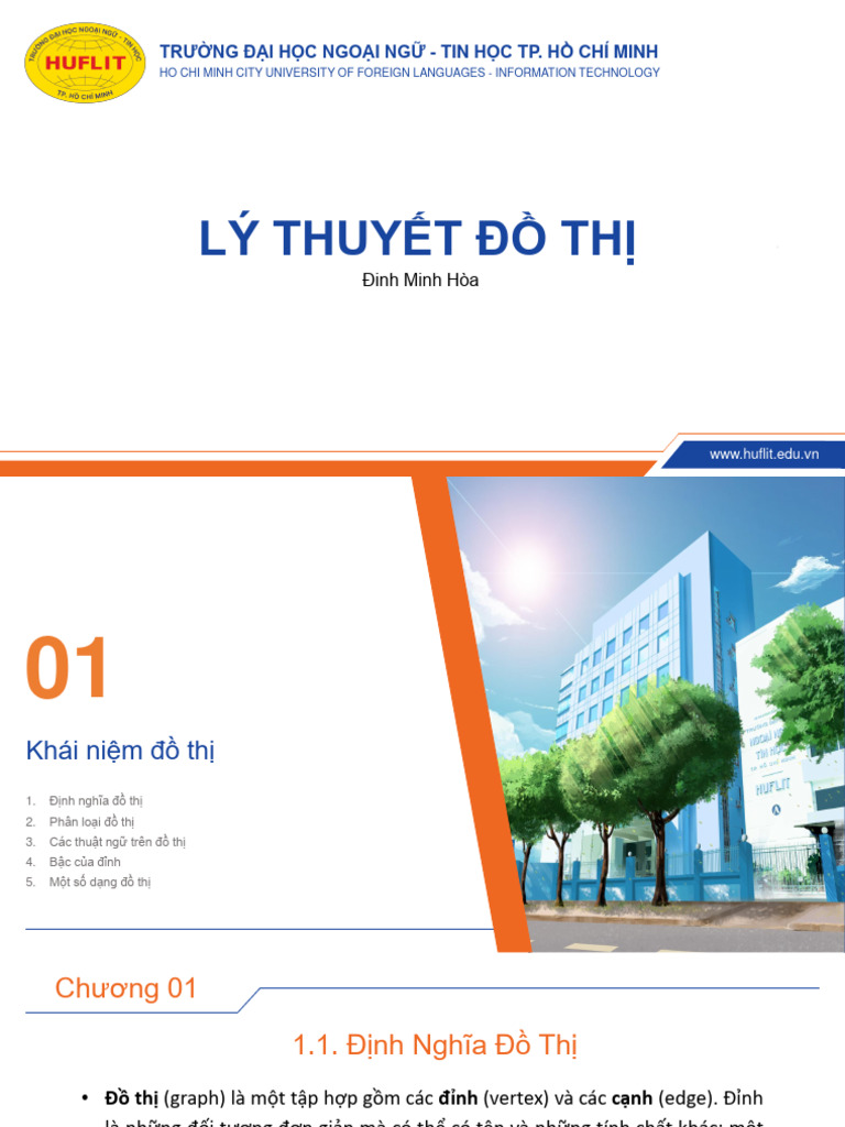 LTDT-01-Khái niệm đồ thị | PDF