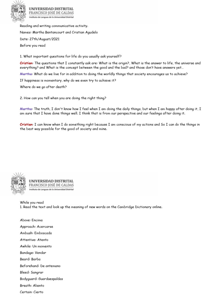 Leo Tolstoy. Three Questions | PDF