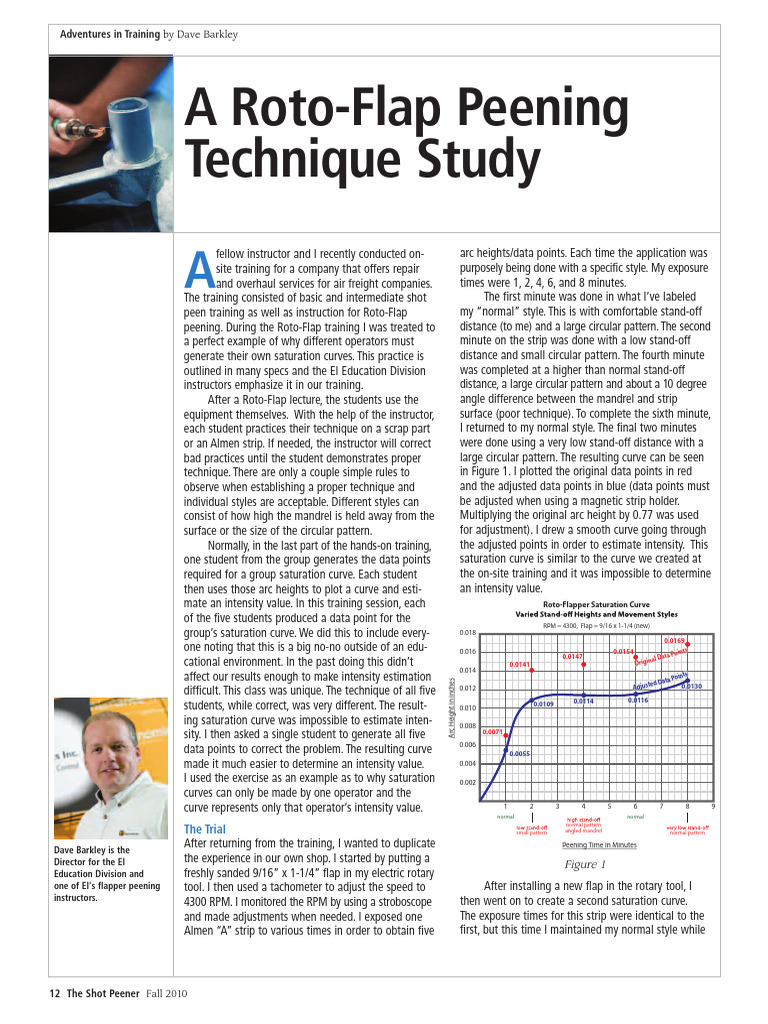 Roto FlapPeeningTechnique | PDF