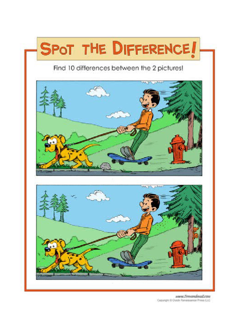 Spot The Difference | PDF