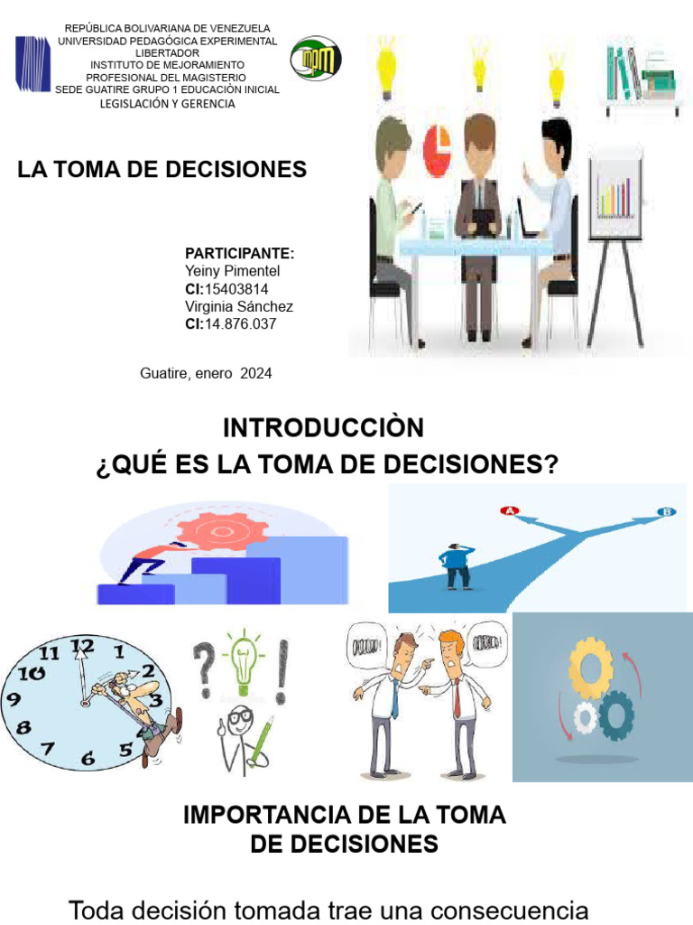 2toma de Decisiones | PDF | Toma de decisiones | Economias