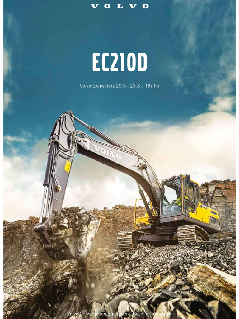 Volvo EC210DL Brochure-India Market | PDF