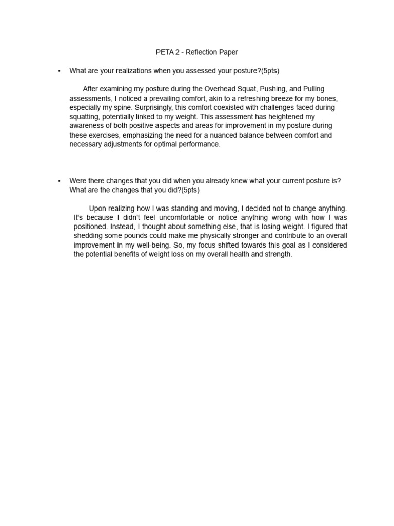 Narra, Mark Alyson - Bsit1-8 - Peta 2 - Reflection Paper | PDF