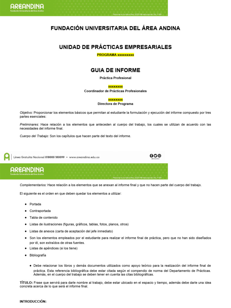 Guía Plan de Prácticas | PDF | Análisis FODA | Business
