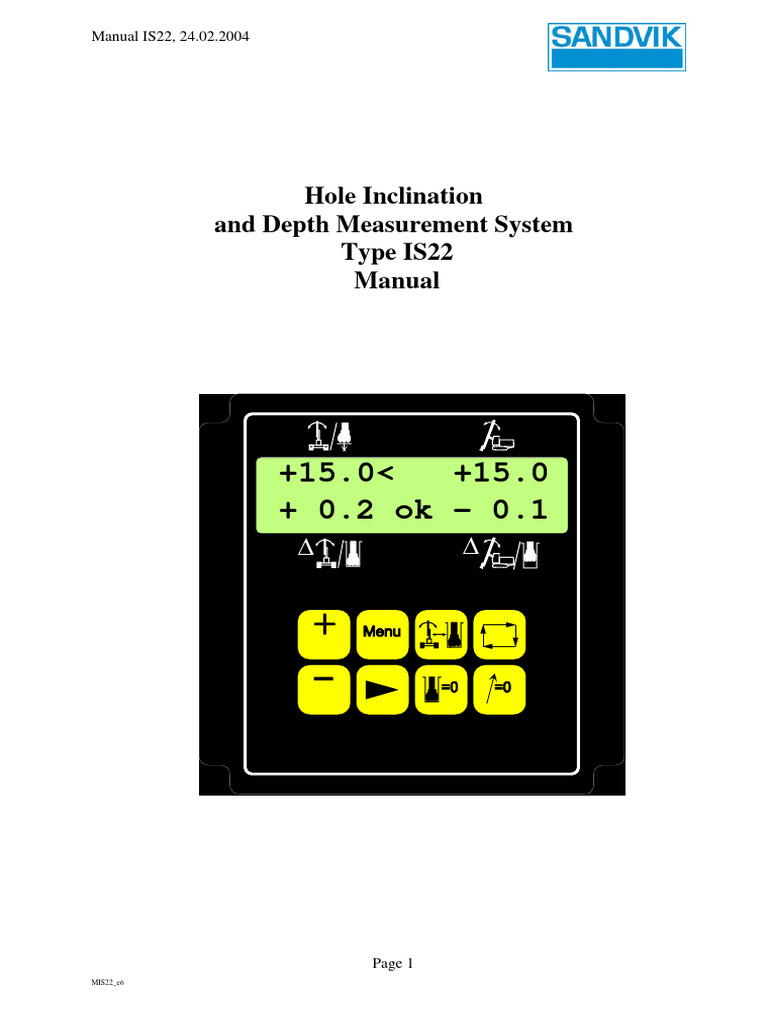 Hole Inclination and Depth Measuring System - EN | PDF