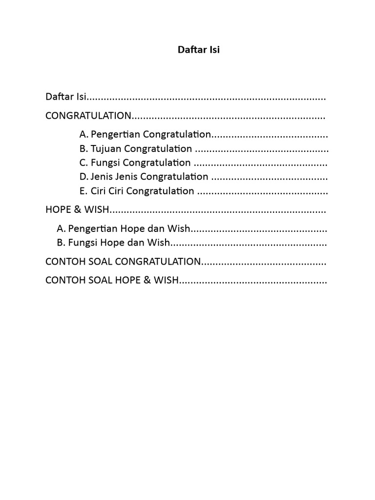 Congratulation | PDF