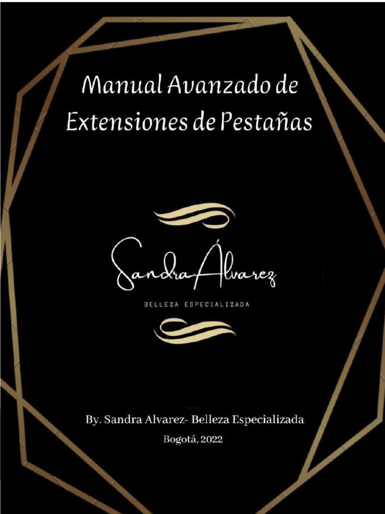 Manual Avanzado de Extensiones de Pestañas by Sandra Alvarez Belleza ...