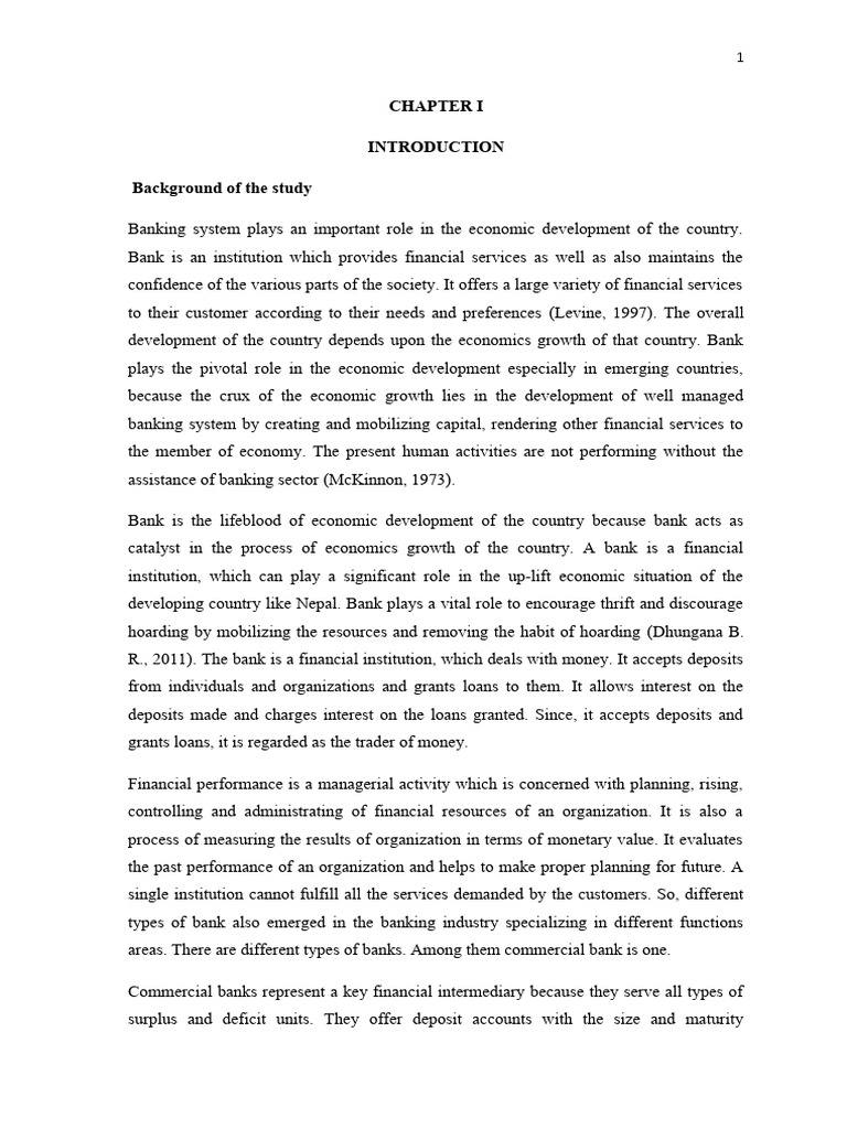 Dissertation Purposal Format | PDF | Market Liquidity | Banks