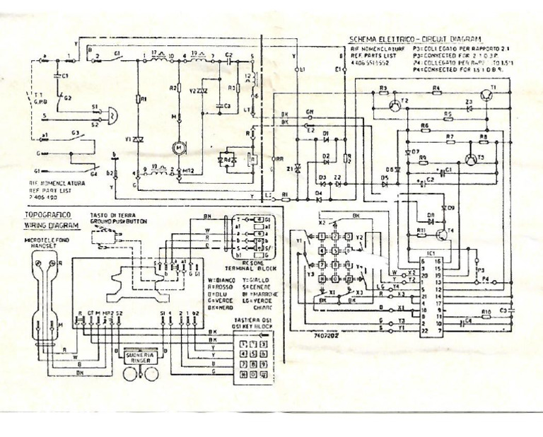 Schema Telefono | PDF