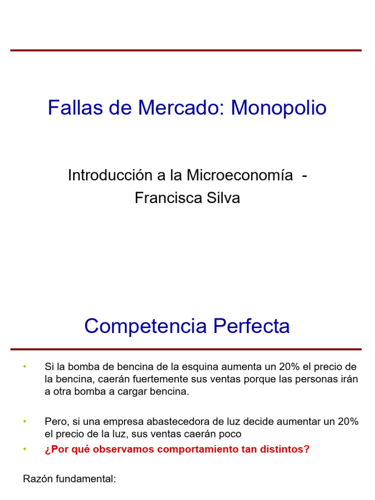 Monopolio | PDF | Monopolio | Mercado (economía)