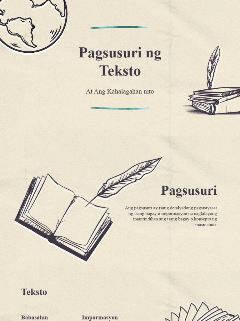Pagsusuri NG Teksto at Ang Kahalagahan Nito | PDF