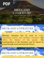 Bicolano Literature: A Cultural Overview | PDF | Classics | General Fiction