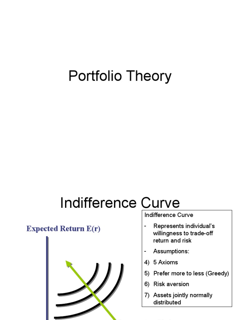 Modern Portfolio Theory Pdf