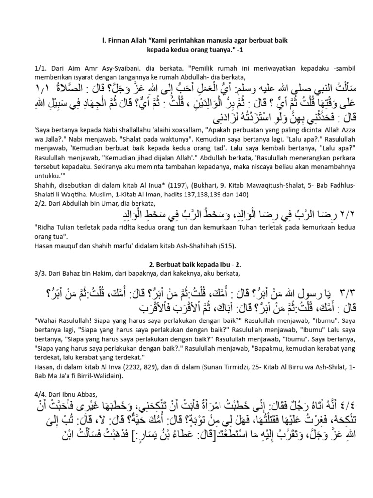 Shahih Adabul Mufrad | PDF