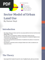 Hoyt Model (Sector Model) of Urban Land Use 1939 by Homer Hoyt | PDF ...