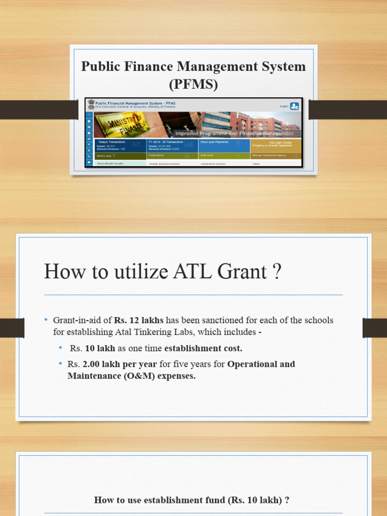 Public Finance Management System | PDF