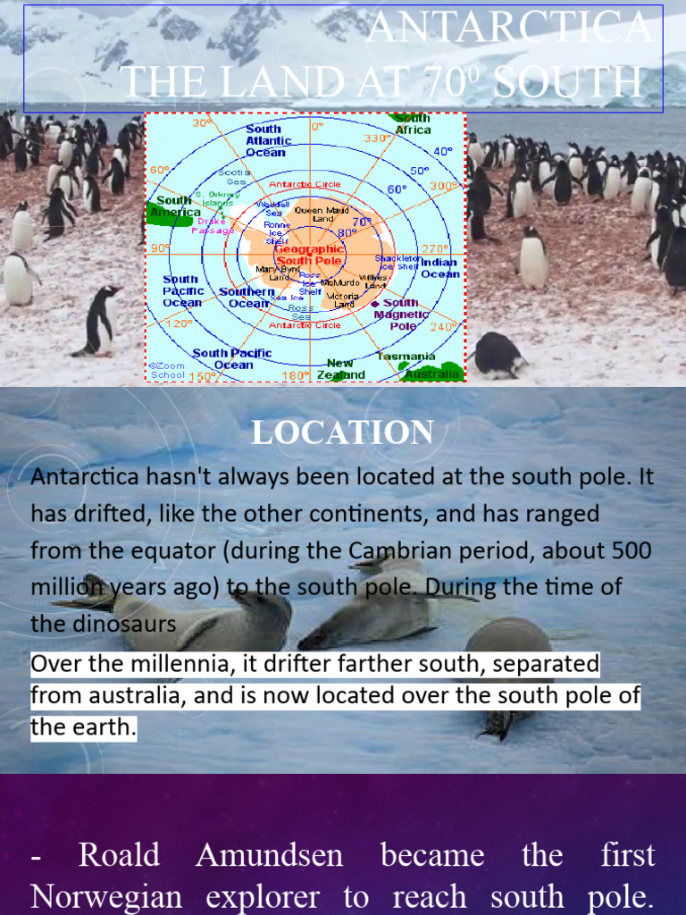 Antarctica: Geography, Climate, and Resources | PDF | Antarctica ...