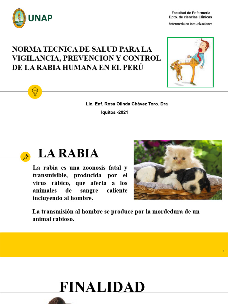 Rabia | PDF | Rabia | Inmunología