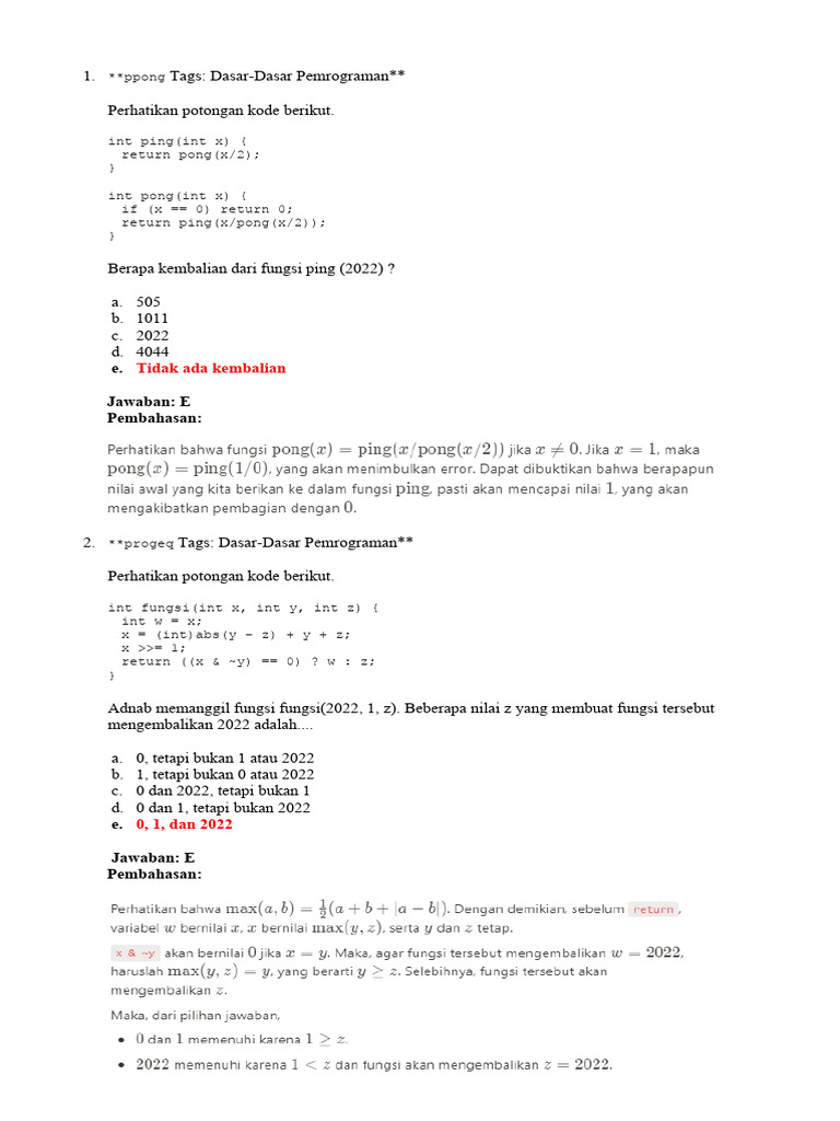 Soal Osk Abdan Hafiz | PDF