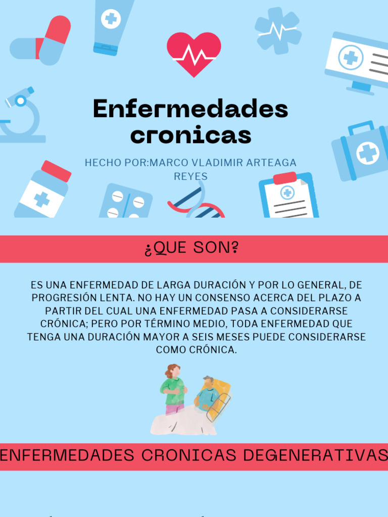 Enfermedades Crónicas y Degenerativas | PDF