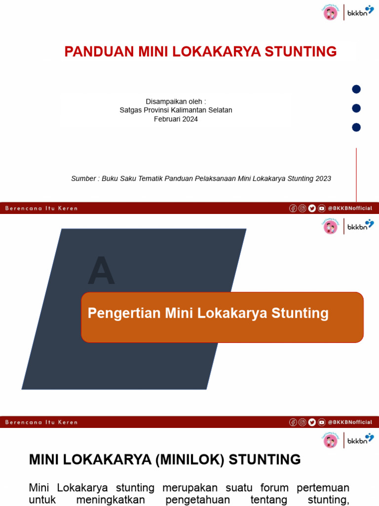 Panduan Moni Lokakarya Stunting (Buku Panduan 2023) - Edited | PDF