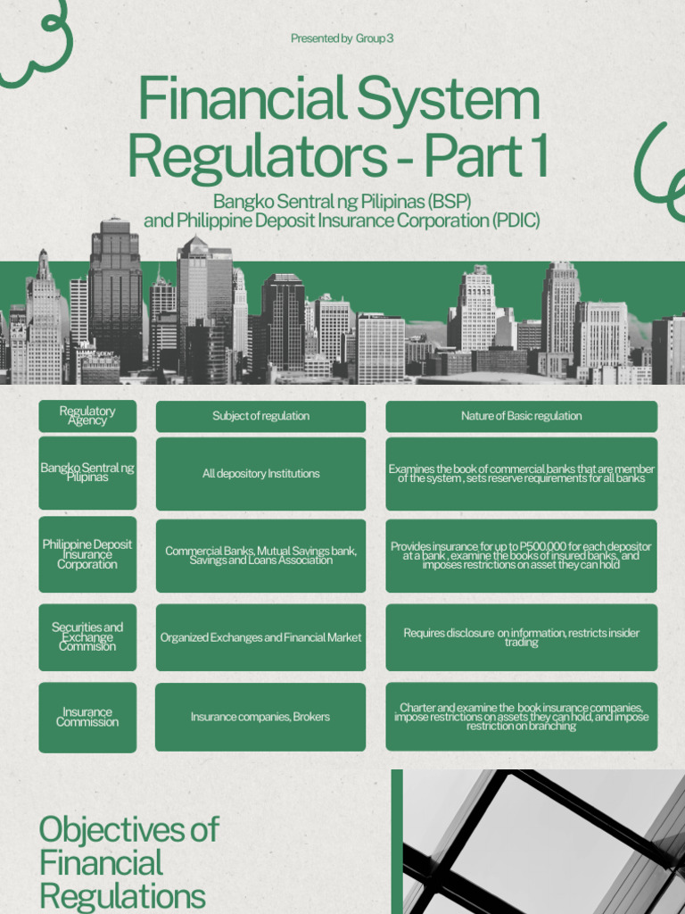 Financial Regulators | PDF