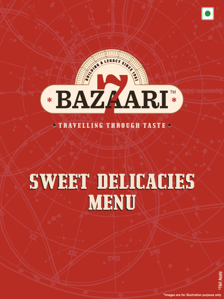 Gourmet Sweet Delicacies Menu | PDF | Confectionery | Desserts