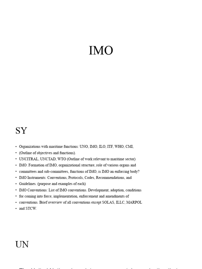 Imo | PDF