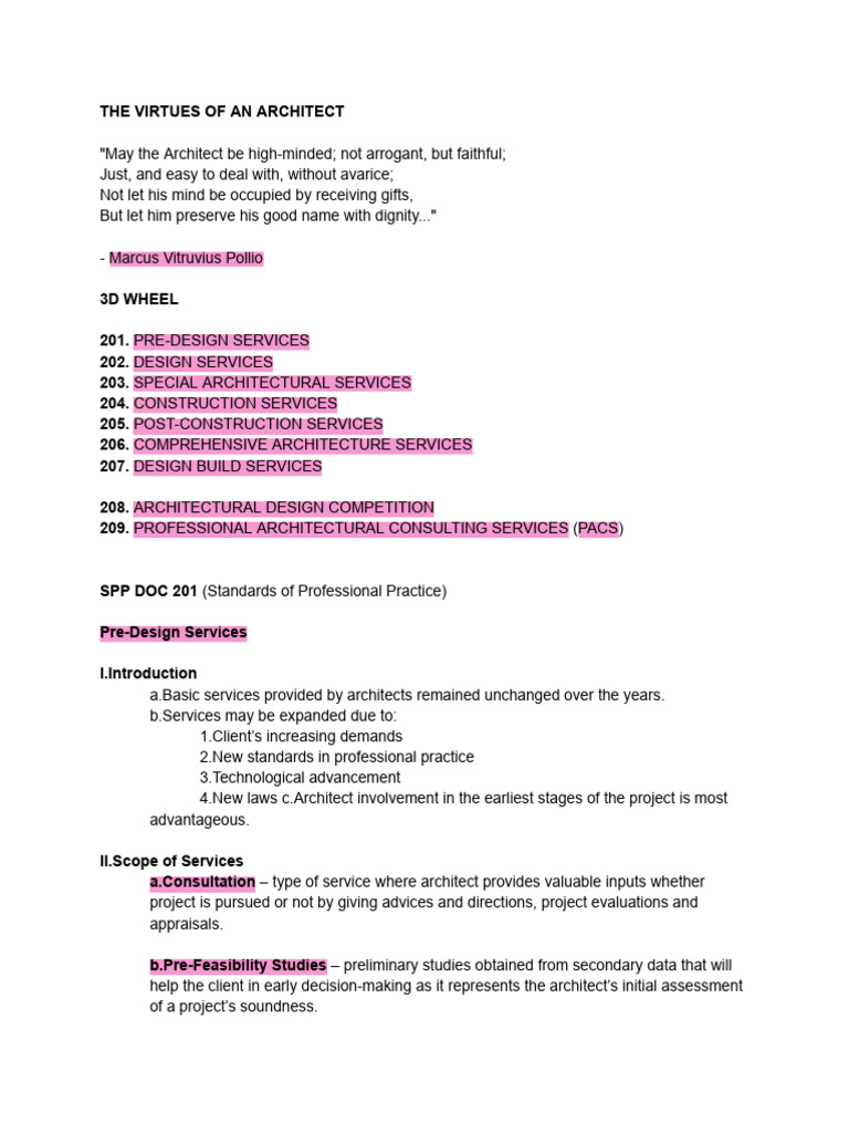 SPP Doc 201-202 | PDF | Feasibility Study | Architect