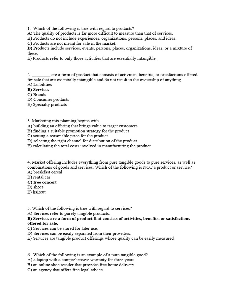 Exercise Chapter 8 Download Free Pdf Product Business Goods