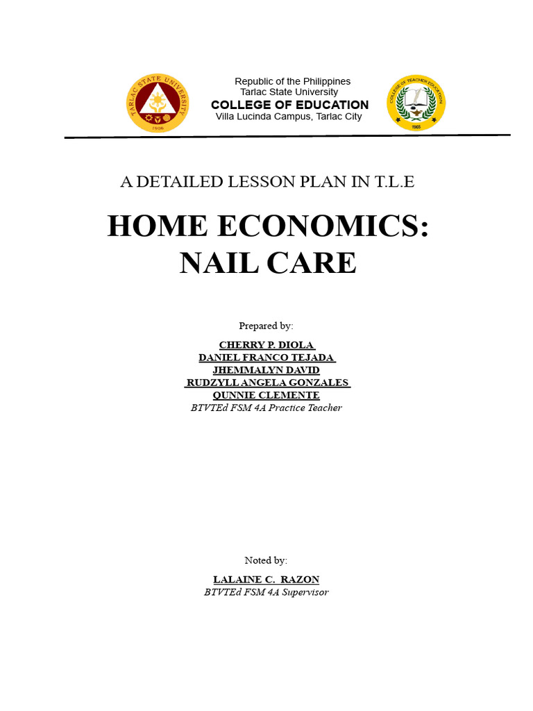 Nail Care Tools Equipment and Materials | PDF | Nail (Anatomy) | Foot