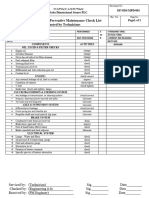 PMS Schedule | PDF | Transport | Vehicles