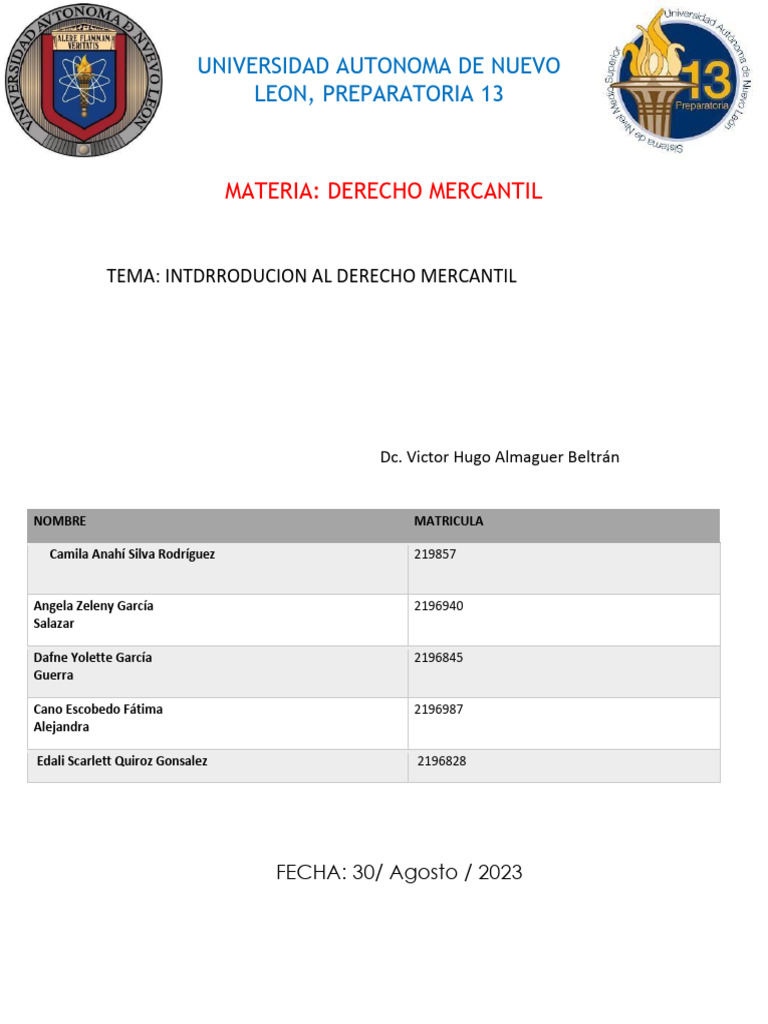 Ensayo Derecho Mercantil - INTEGRADORA | PDF | Comercio | Sociedad de responsabilidad limitada