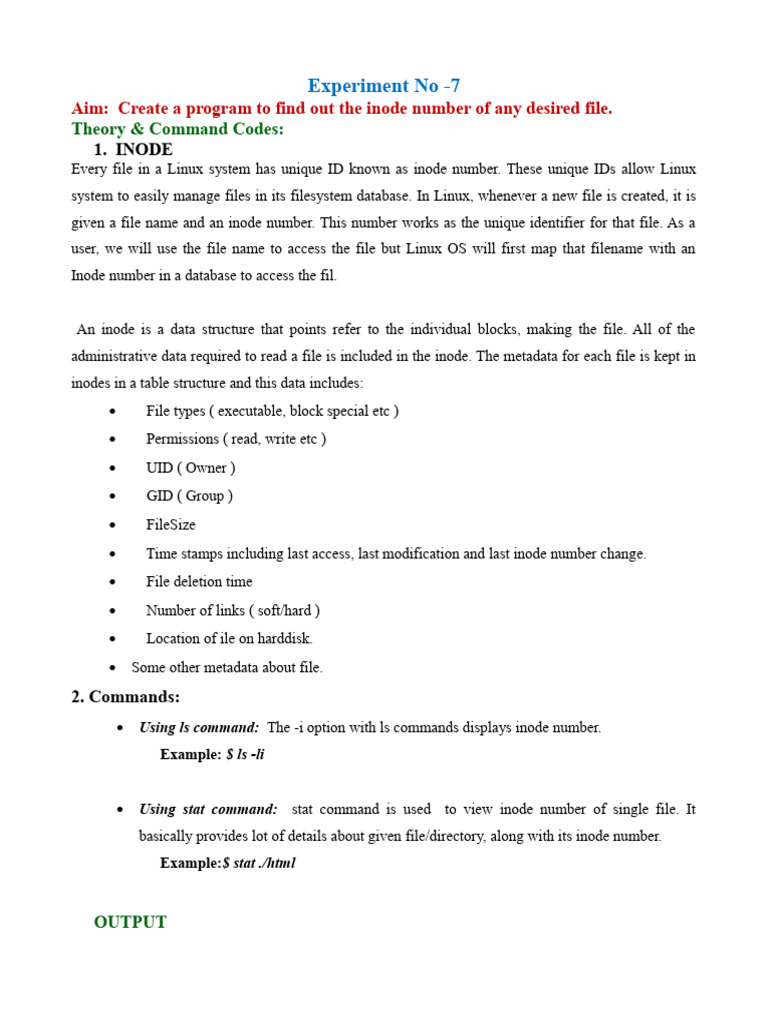 Linux Exp | PDF | Computer File | Information Technology Management