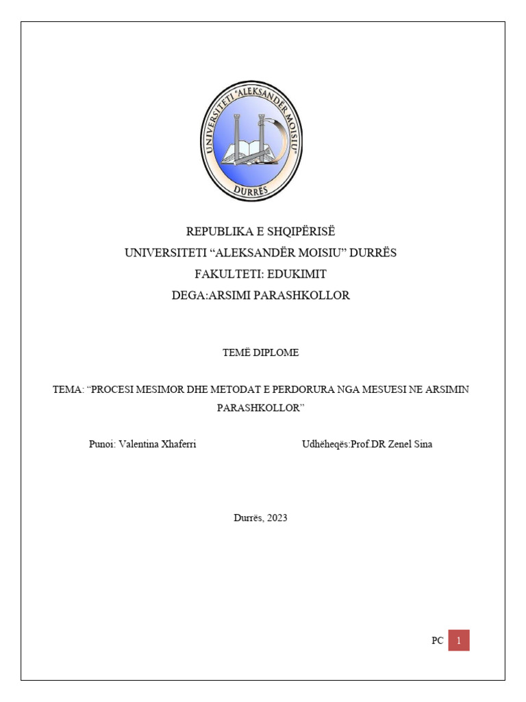 Republika e Shqipërisë | PDF