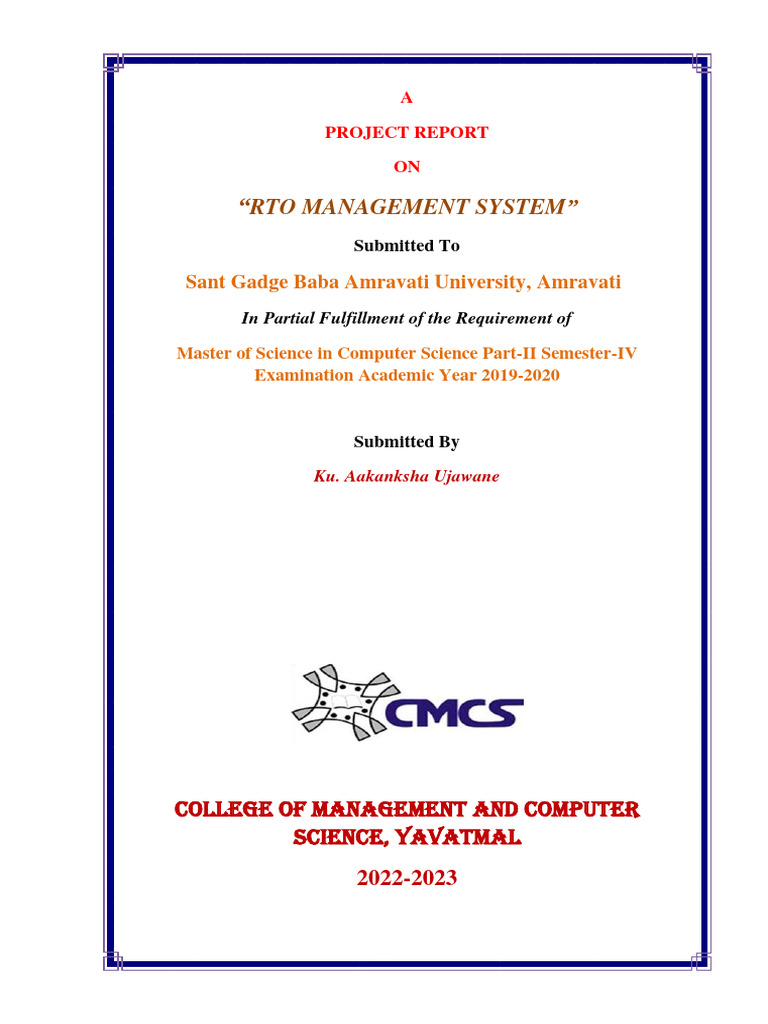 Project Report Merged | PDF | Php | My Sql