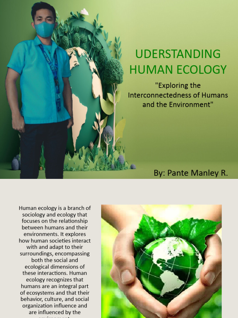 Human Ecology | PDF | Human Impact On The Environment | Ecosystem